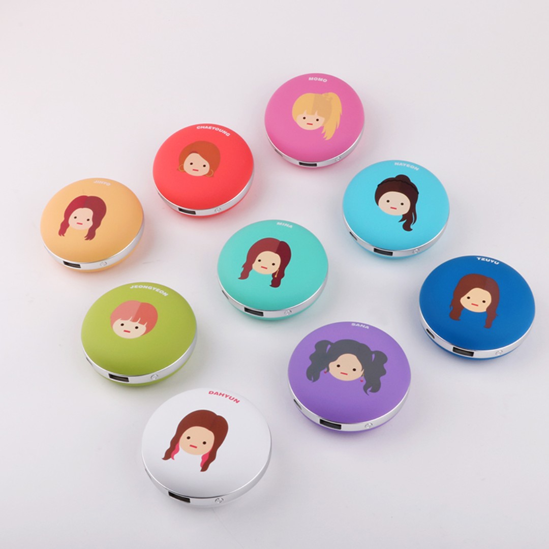 TWICE Character Powerbank (4350mAh), Hobbies & Toys, Collectibles ...