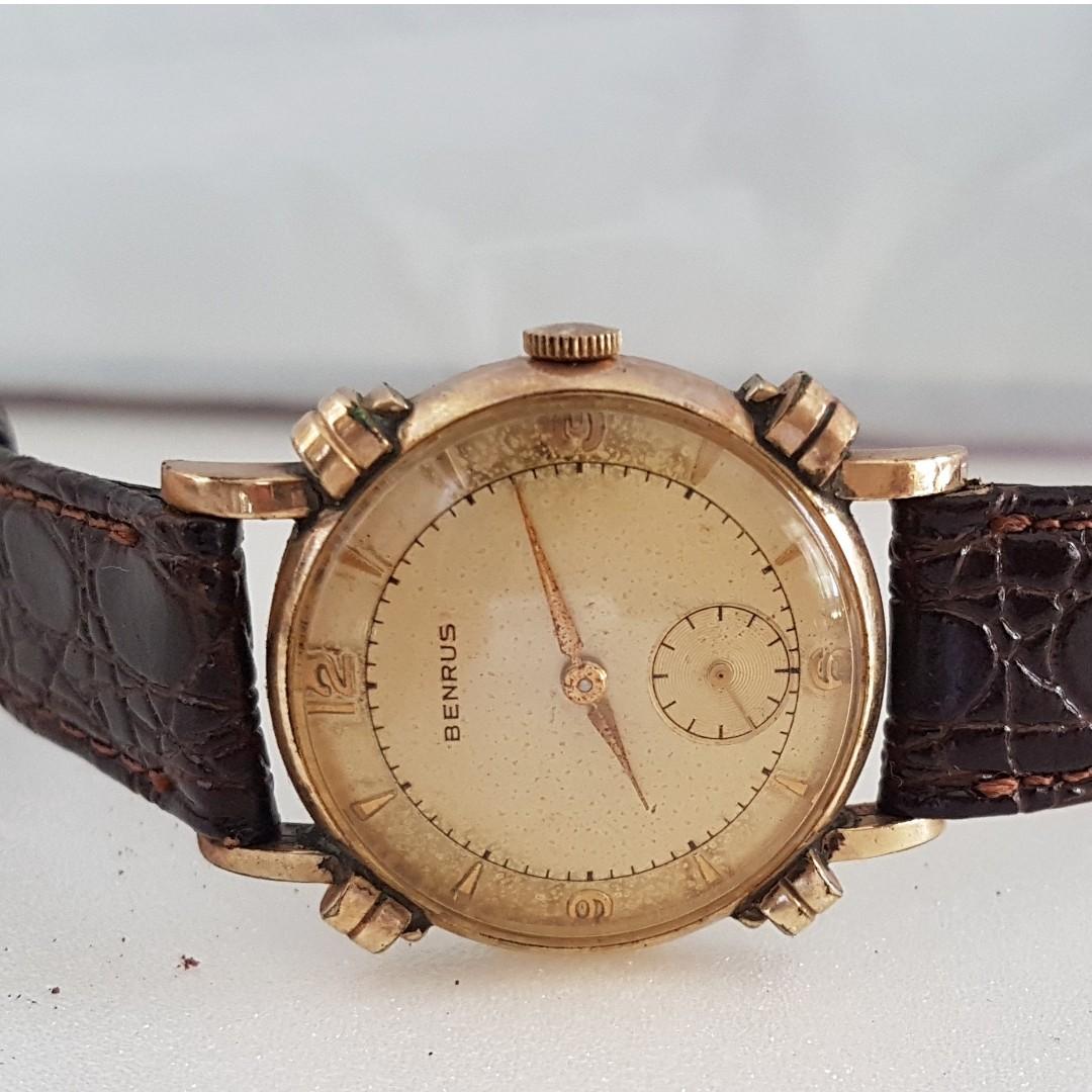 Vintage Timepiece, Rare Benrus manual winding wrist watch, Swiss Made ...