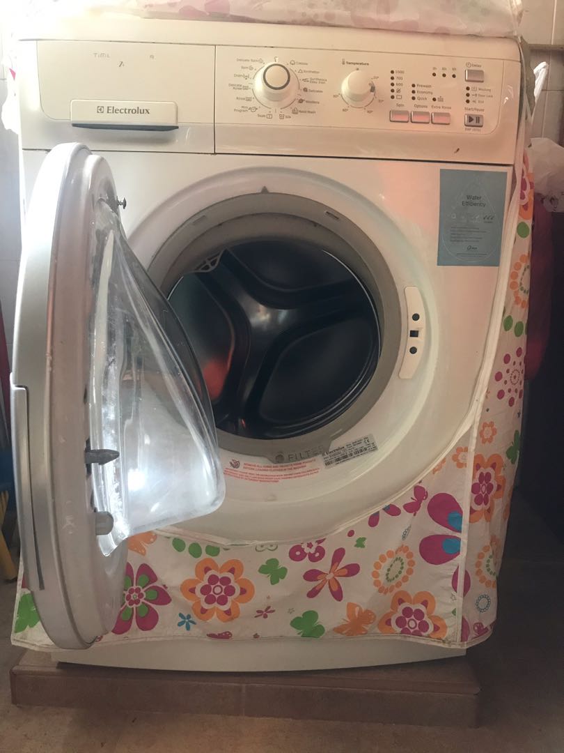 Water saver front loader washing machine, TV & Home Appliances, Washing ...