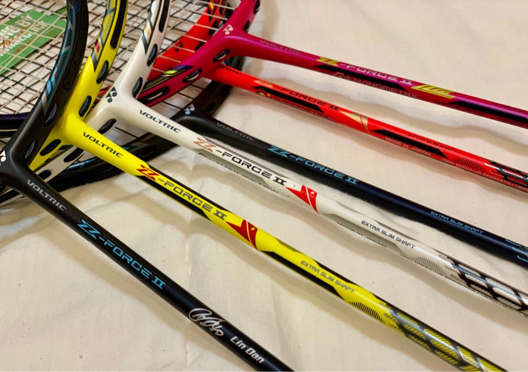 Yonex Z Force 2 (ZF2) - complete set 6pcs, Exclusive Color and Editions ...