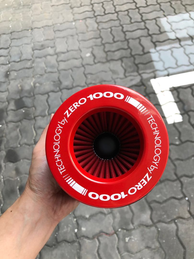 Zero1000 open pod filter 4.5”, Car Accessories, Accessories on Carousell