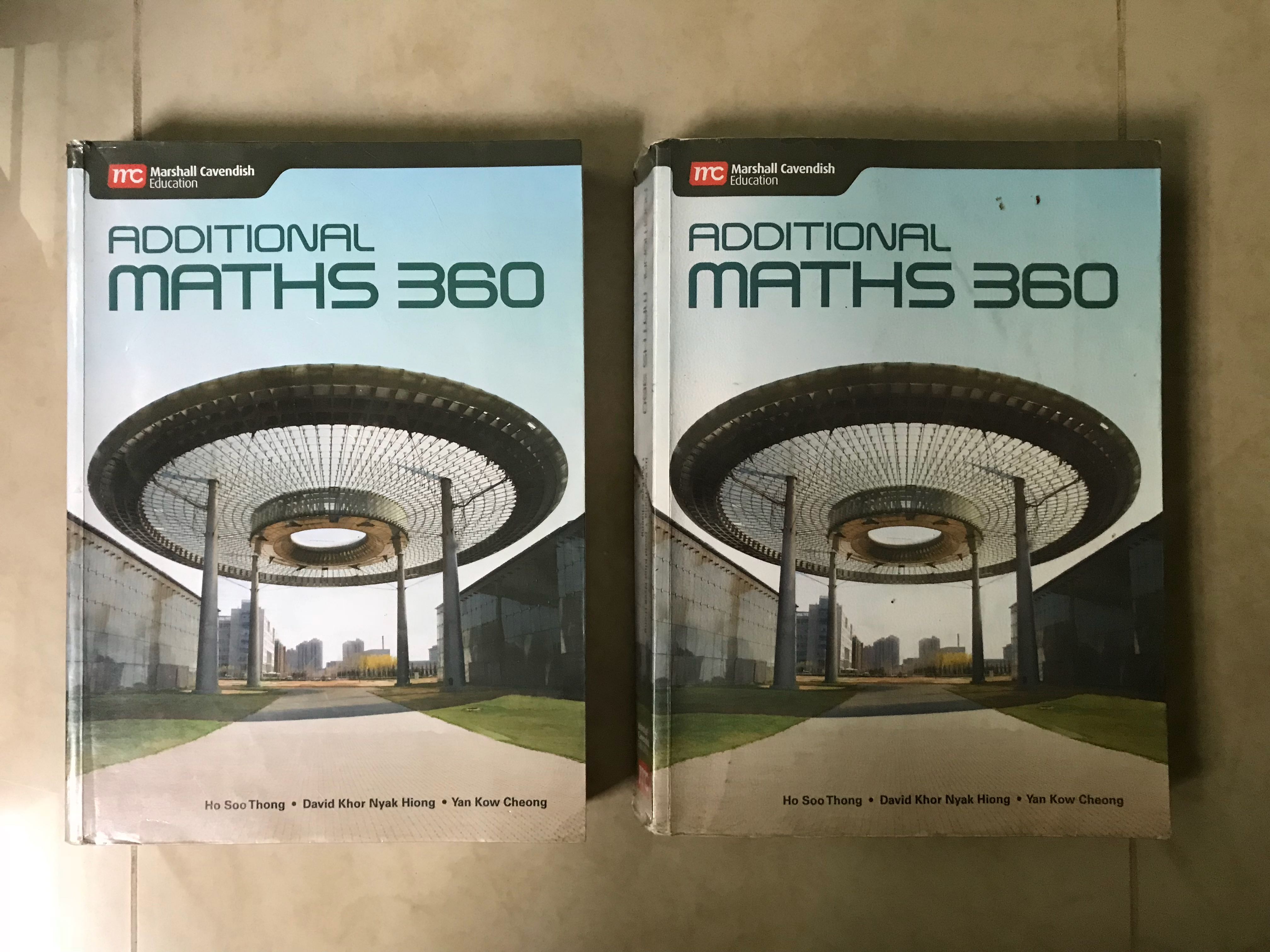 additional mathematics 360 textbook, Hobbies & Toys, Books & Magazines ...
