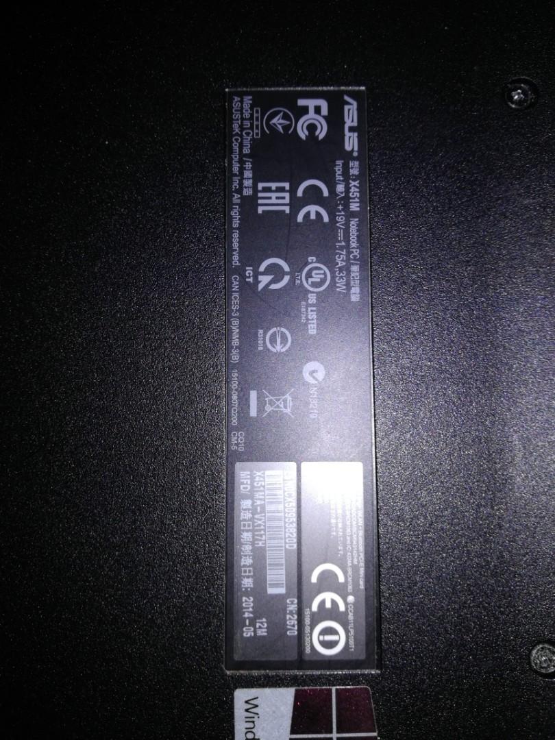 Asus laptop screen keyboard, Computers & Tech, Parts & Accessories ...