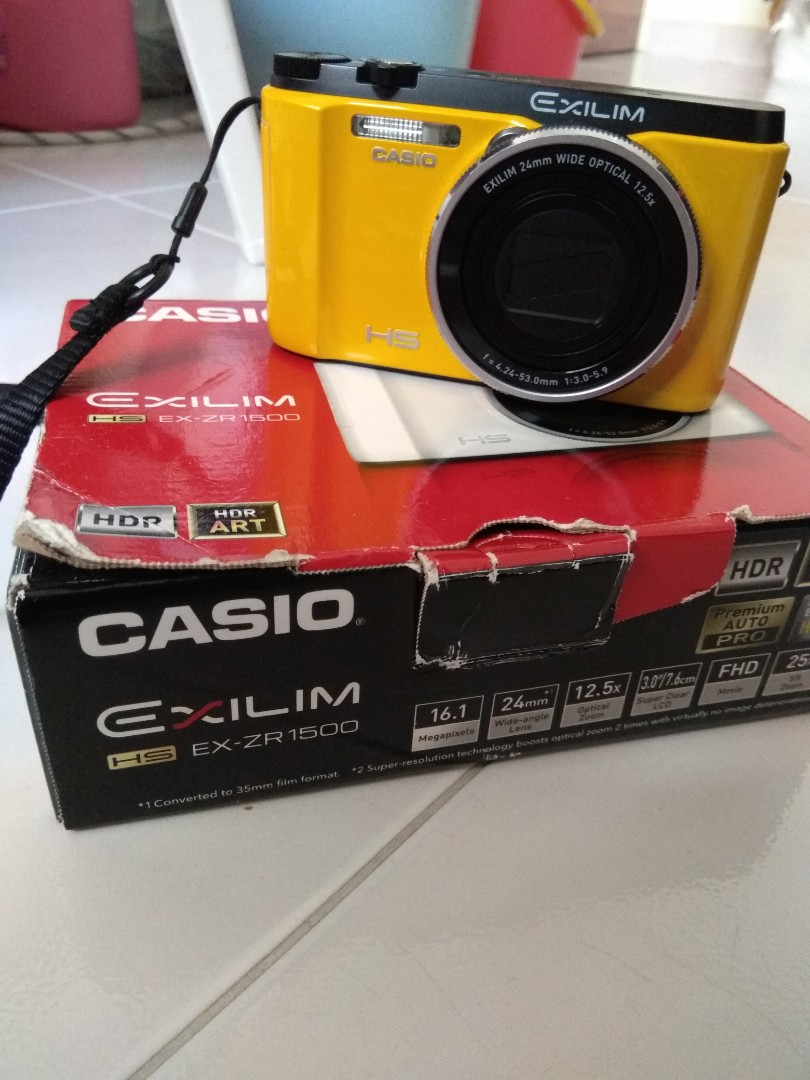 Casio ZR1500, Photography, Cameras on Carousell
