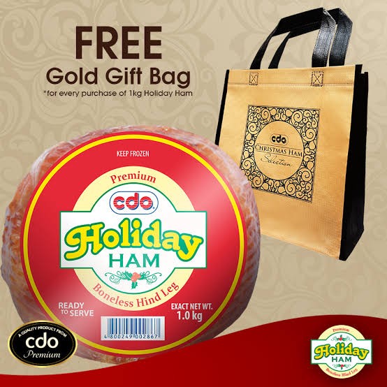 CDO Premium Holiday Ham (Boneless Hind Leg), Food & Drinks, Local Eats ...