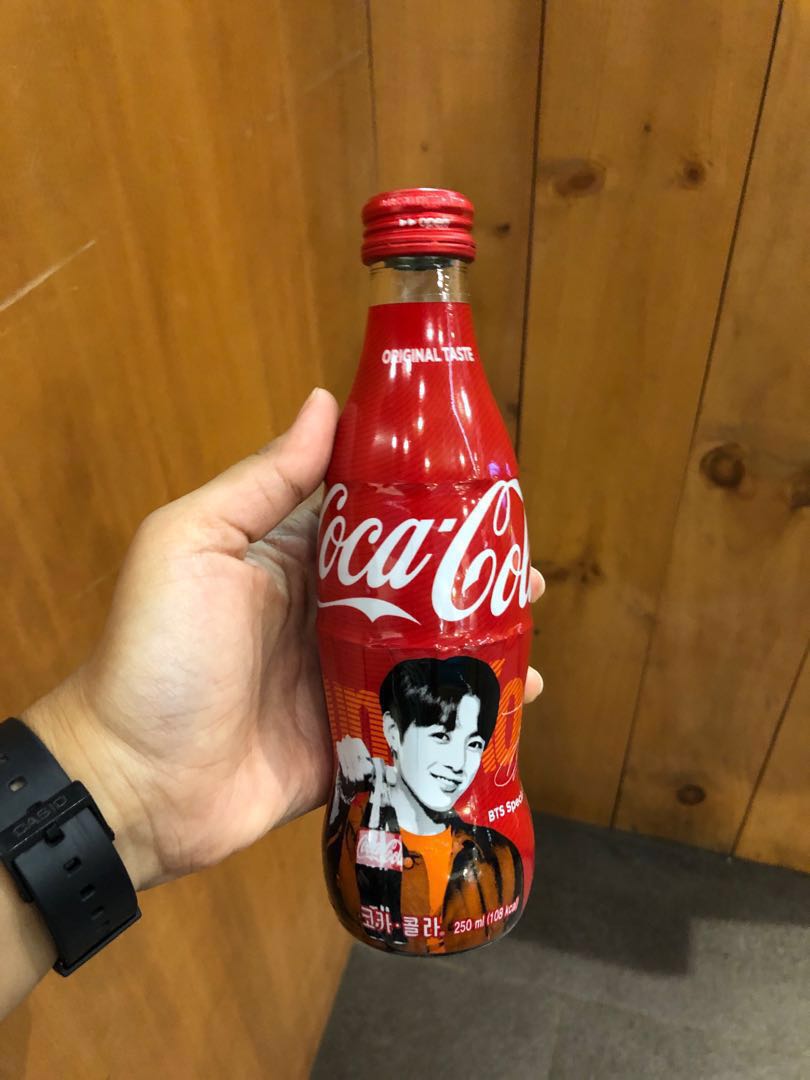 COCA COLA Glass Coke BTS Special Edition, Hobbies & Toys, Memorabilia ...