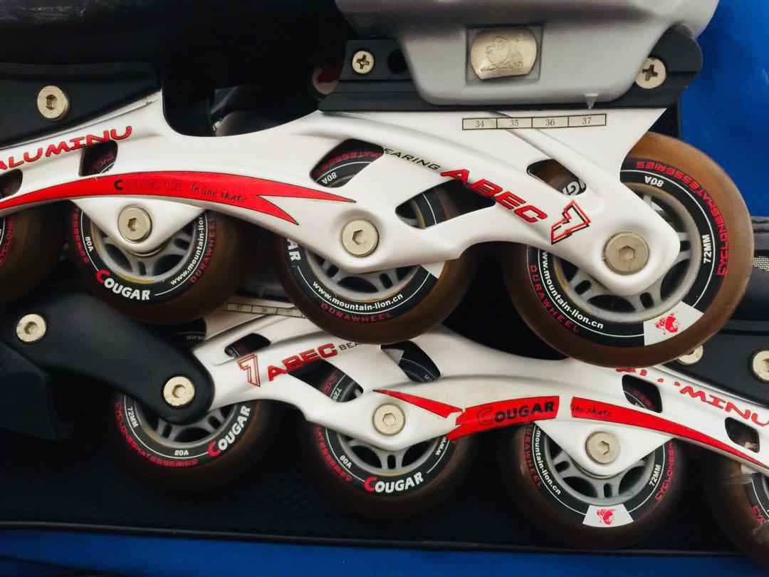 COUGAR Roller Blades / Inline Skates, Sports Equipment, Sports & Games ...