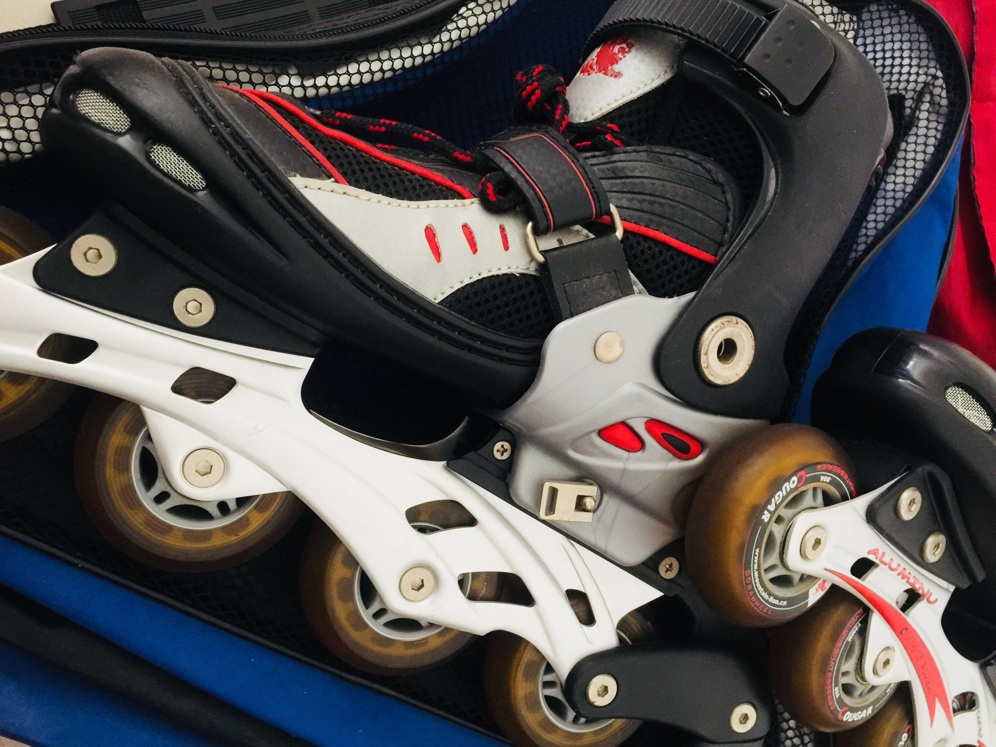 COUGAR Roller Blades / Inline Skates, Sports Equipment, Sports & Games ...