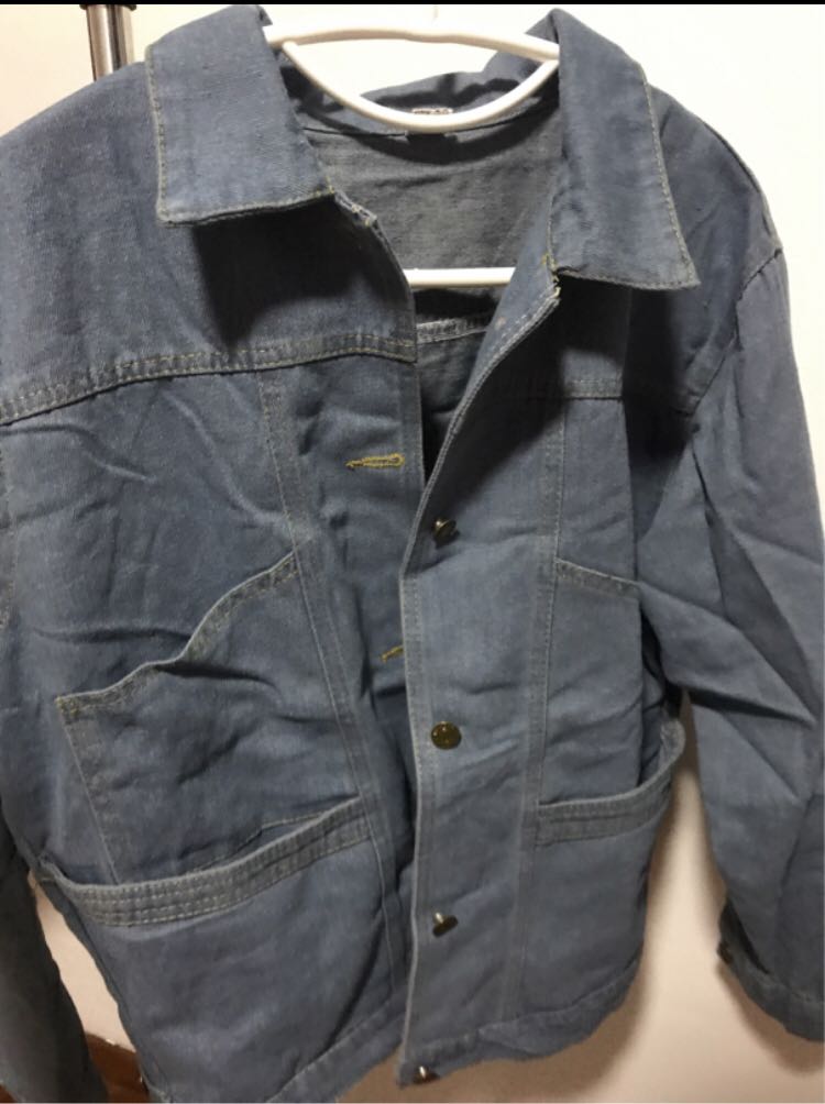 Demin Jacket, Women's Fashion, Coats, Jackets and Outerwear on Carousell