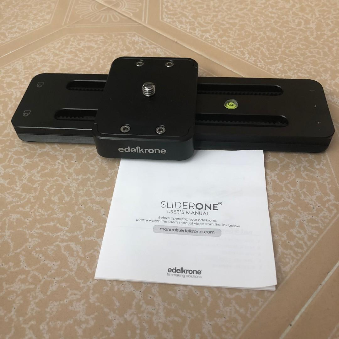 edelkrone SliderONE v1 + motion module, Photography, Photography ...