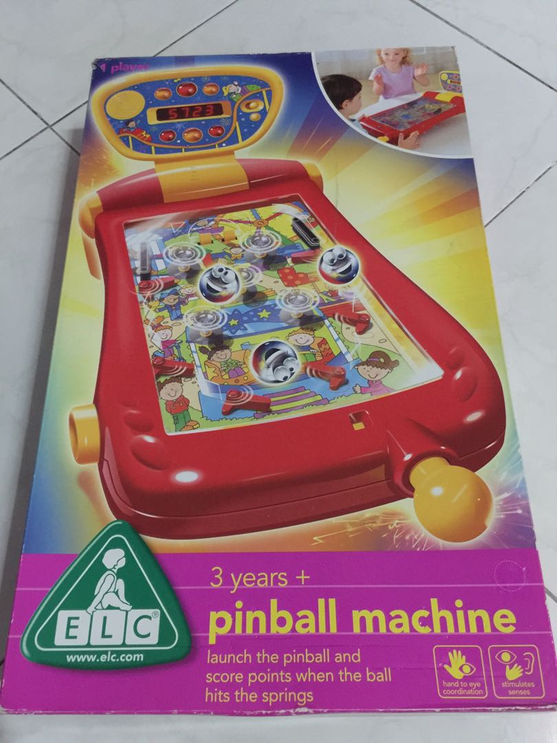 ELC pinball machine, Hobbies & Toys, Toys & Games on Carousell