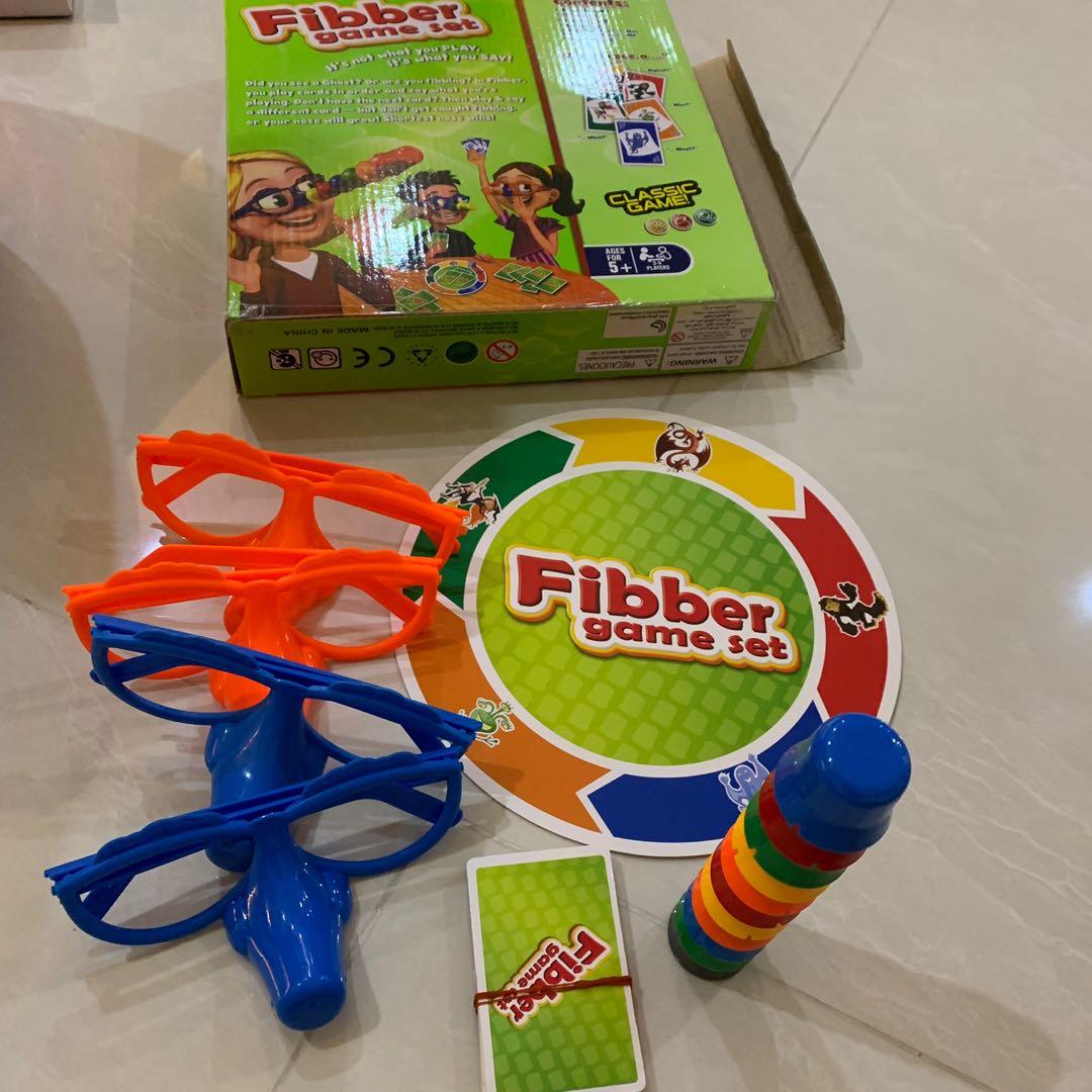Fibber game set, Hobbies & Toys, Toys & Games on Carousell
