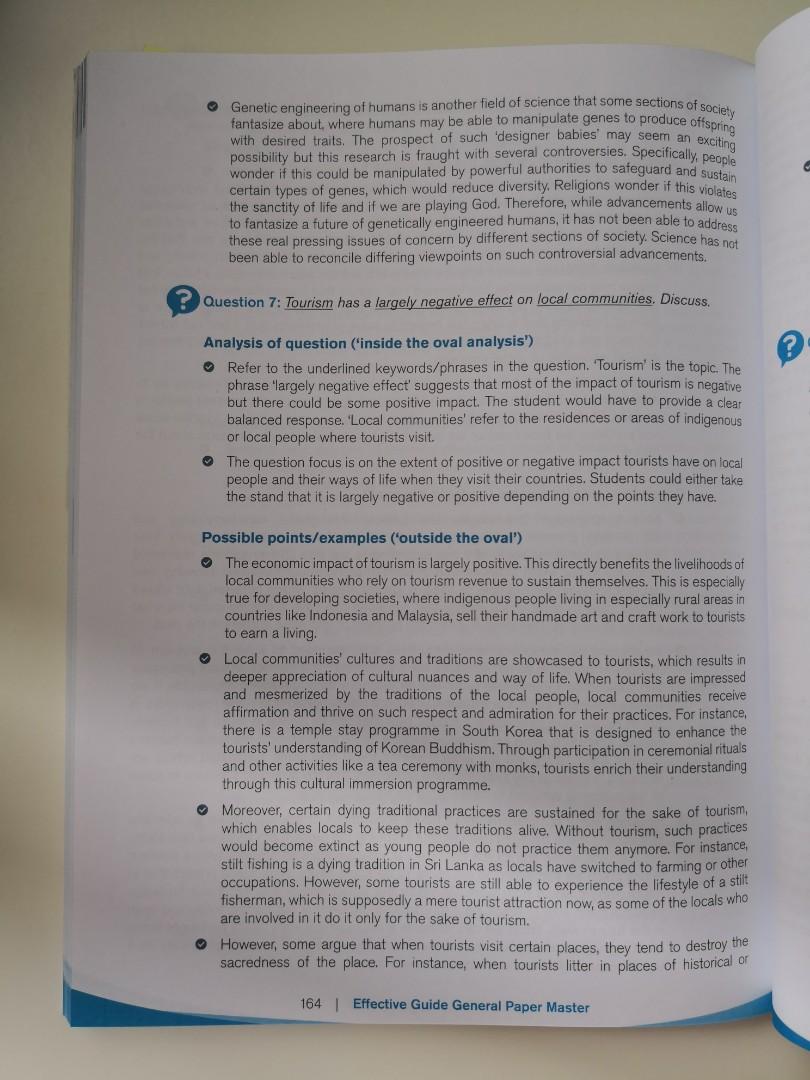 JC A LEVEL GENERAL PAPER GUIDEBOOK, Hobbies & Toys, Books & Magazines ...