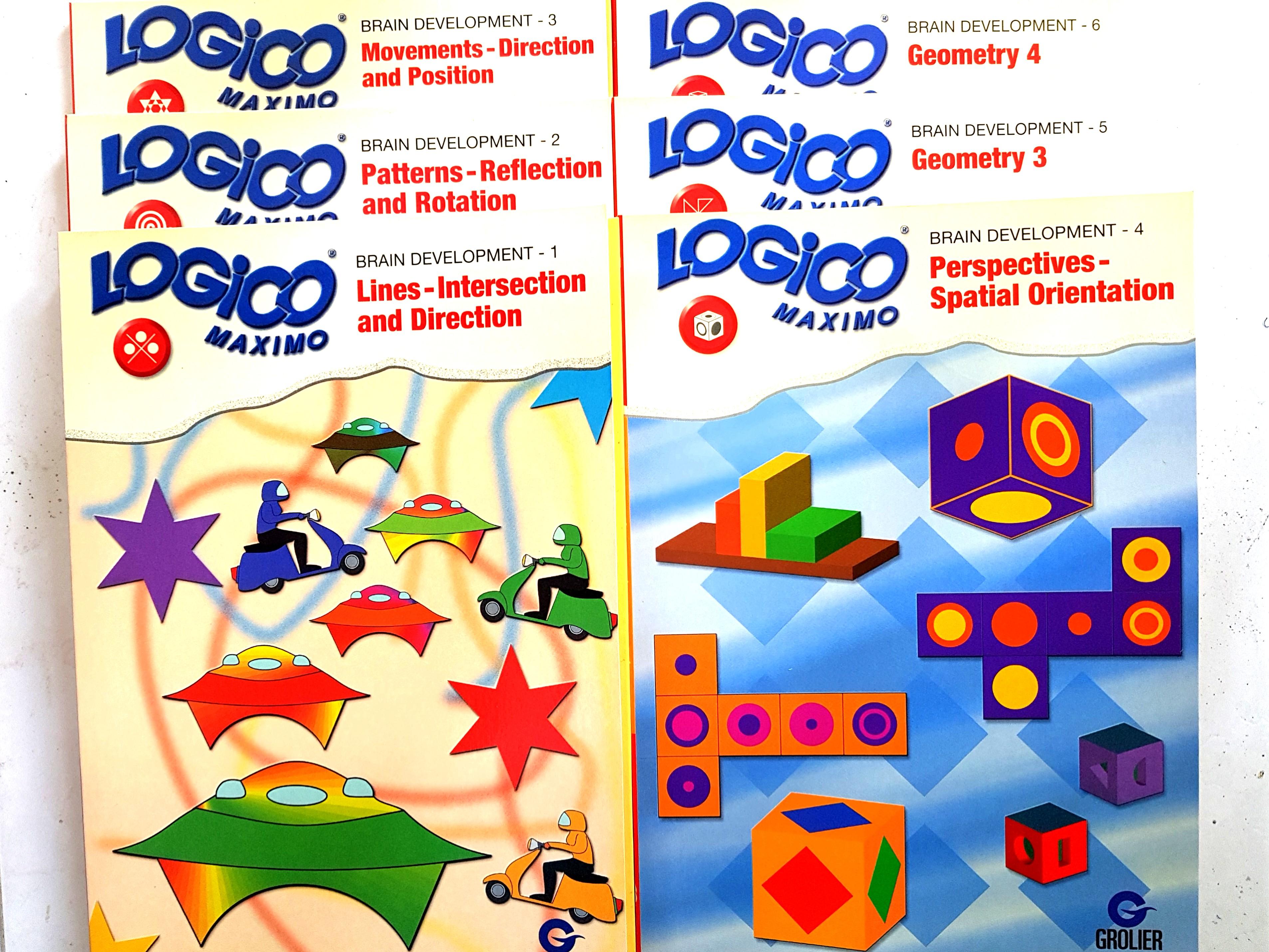 Grolier Logico Maximo, Hobbies & Toys, Books & Magazines, Children's ...