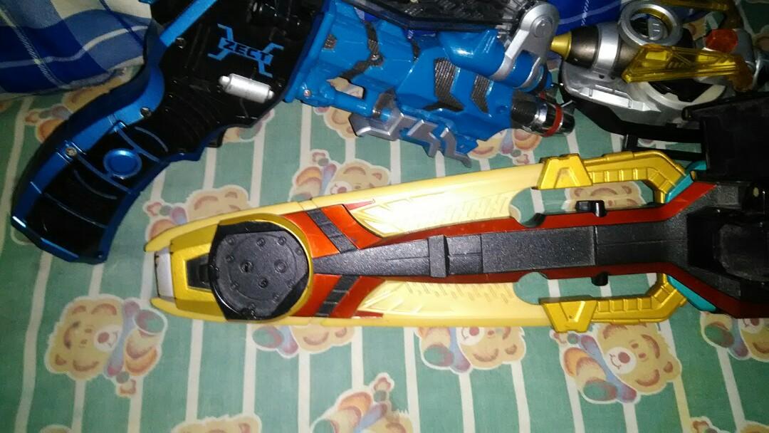 Kamen rider kabuto dx weapons, Hobbies & Toys, Toys & Games on Carousell