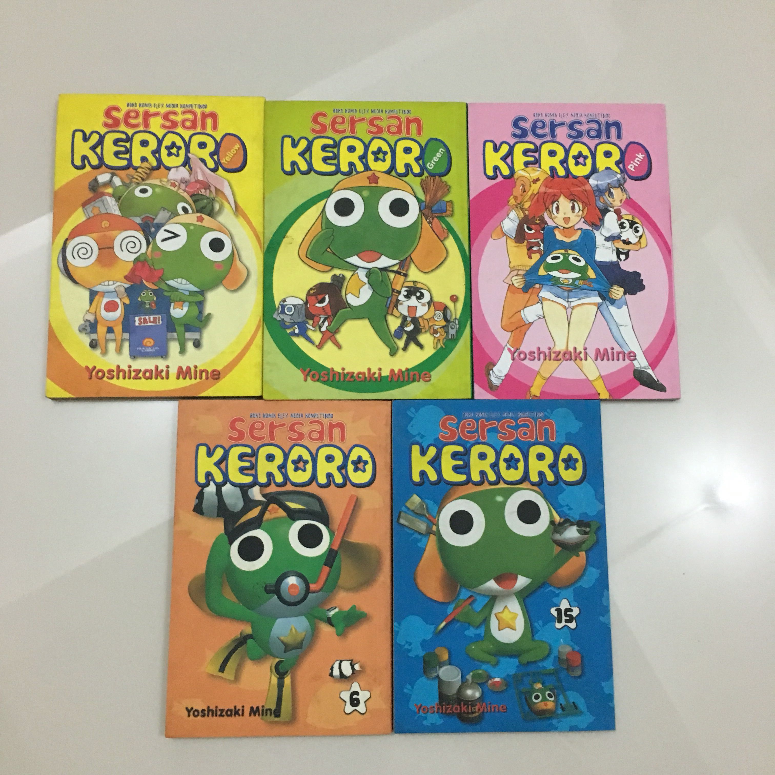 Komik sersan keroro 6,15, Buku & Alat Tulis, Komik dan Manga di Carousell