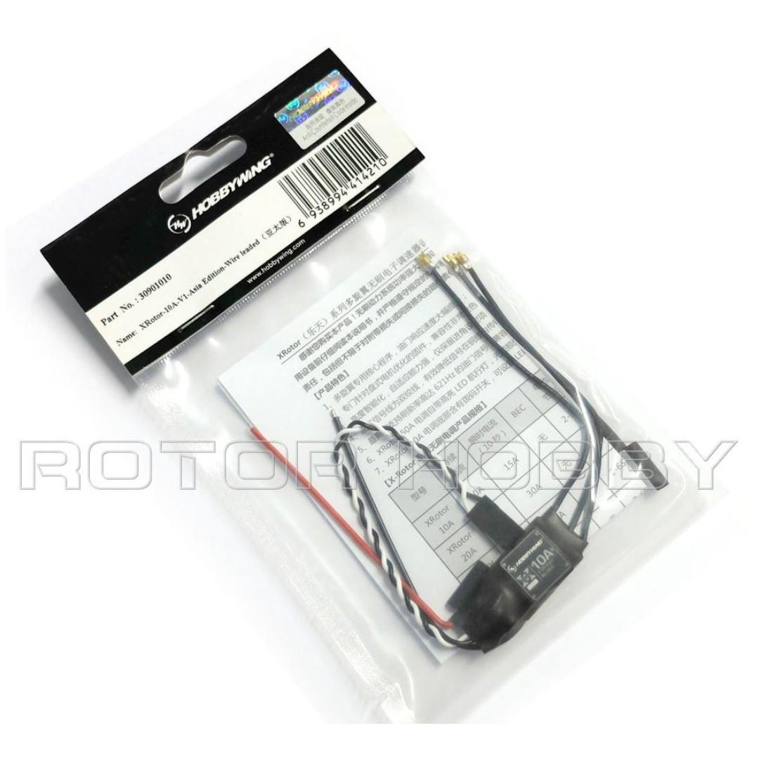 [Long version] HOBBYWING XRotor 10A Brushless ESC, 2S-3S for 250 class ...