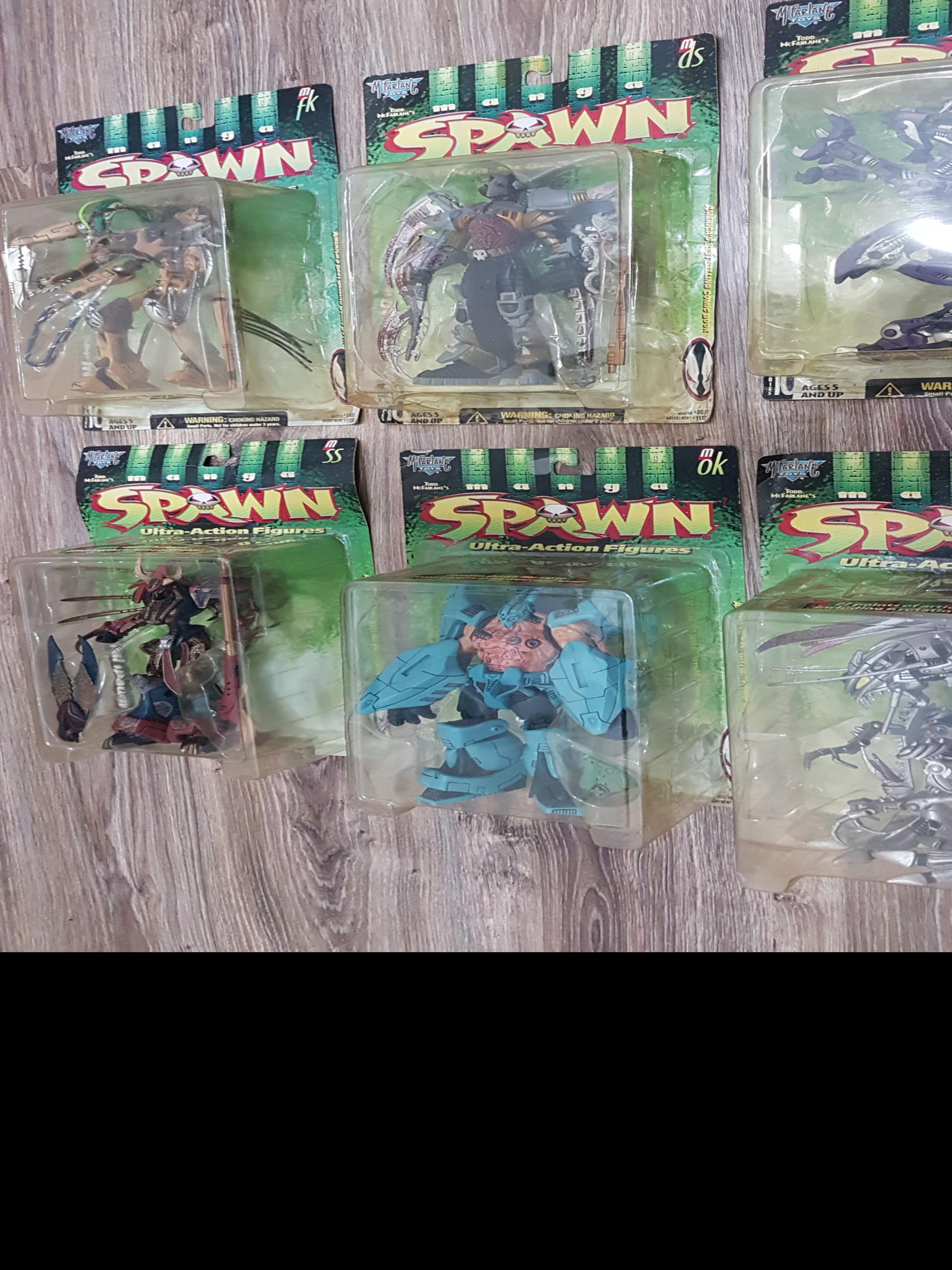 McFarlane Toys Spawn Series 10 Complete 6 Action Figure Set 1998 ...