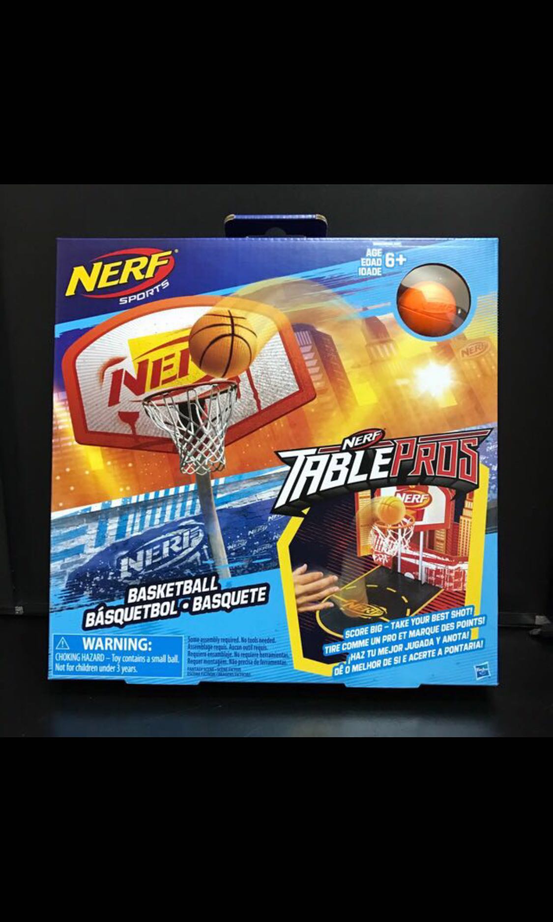 Nerf Sports Basketball Table Tops Tabletops Game Family NBA Christmas ...