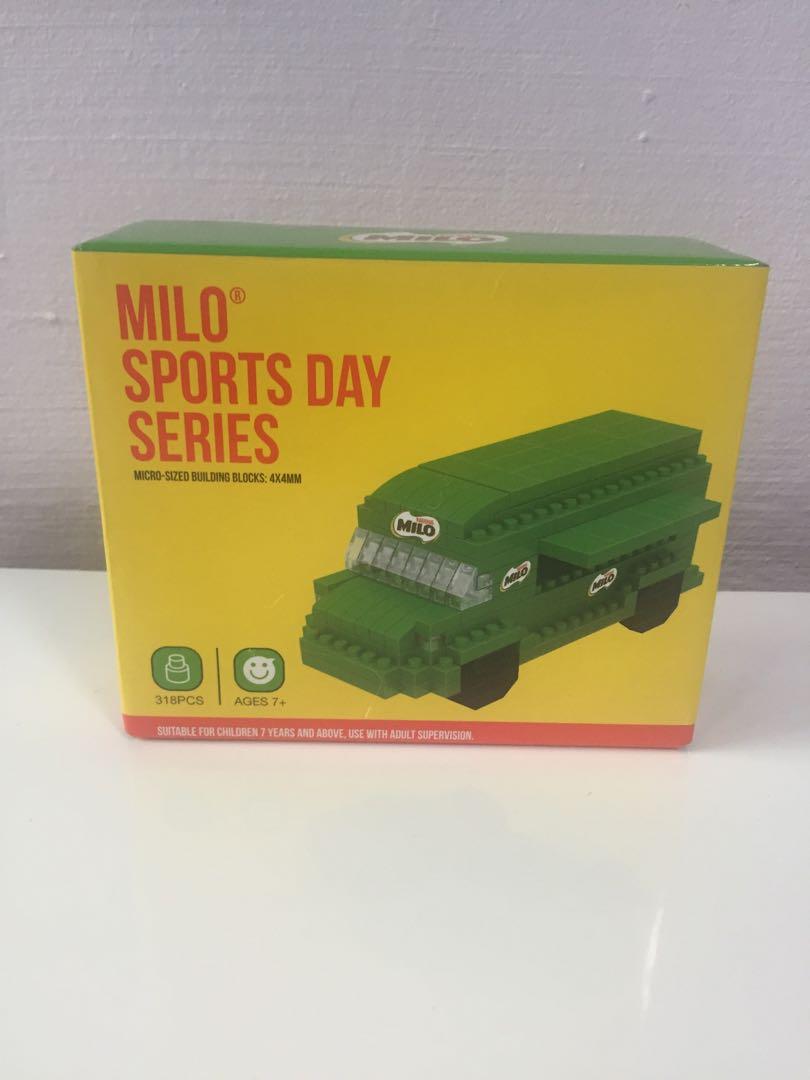 Nestle Milo sports day series micro size building blocks Milo truck ...