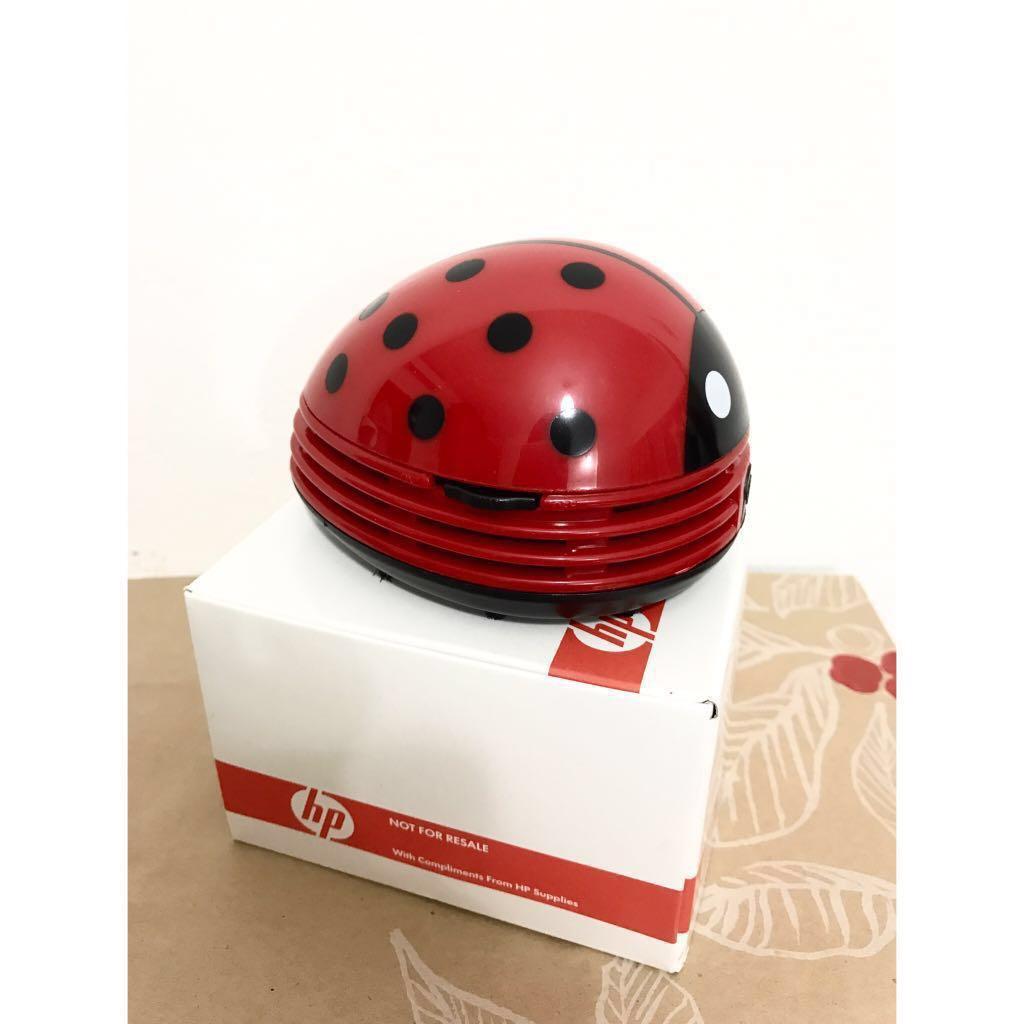 New HP Portable Beetle Ladybug Mini Dust Vacuum Cleaner, TV & Home ...