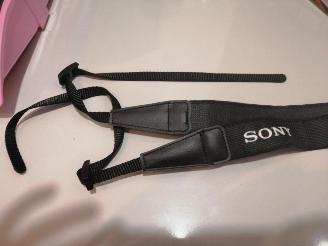 Original Sony Alpha camera strap, Photography, Cameras on Carousell