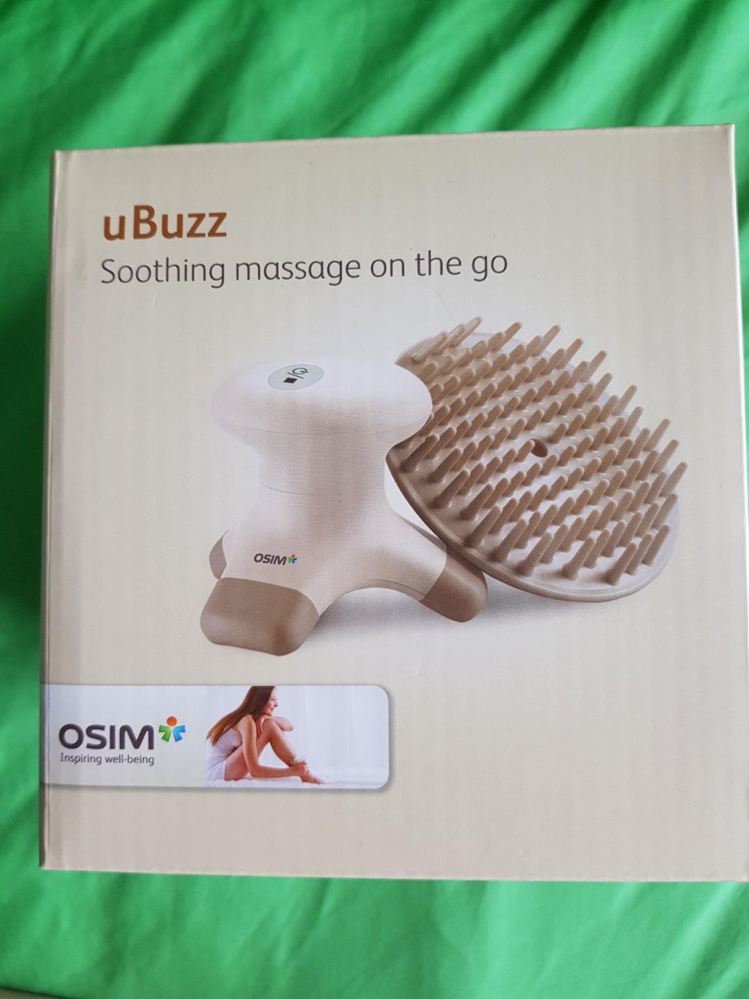 OSIM uBuzz, Health & Nutrition, Massage Devices on Carousell