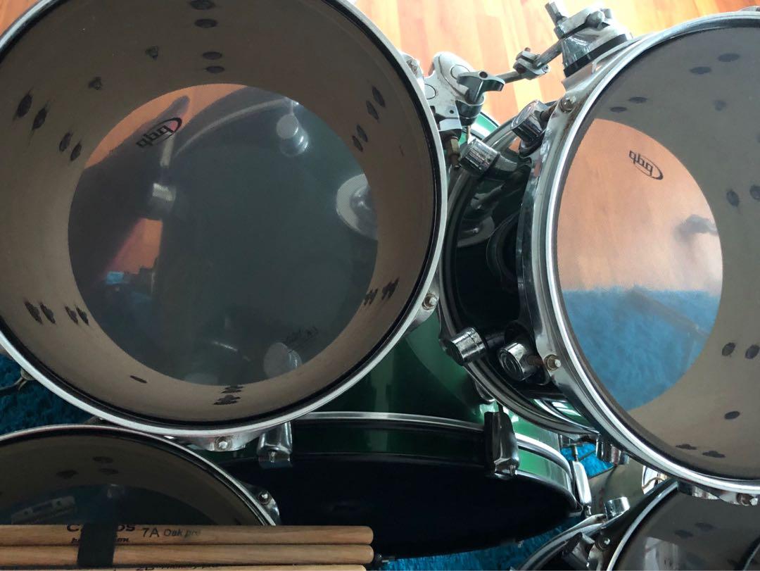 PDP drum set, Hobbies & Toys, Music & Media, Musical Instruments on ...