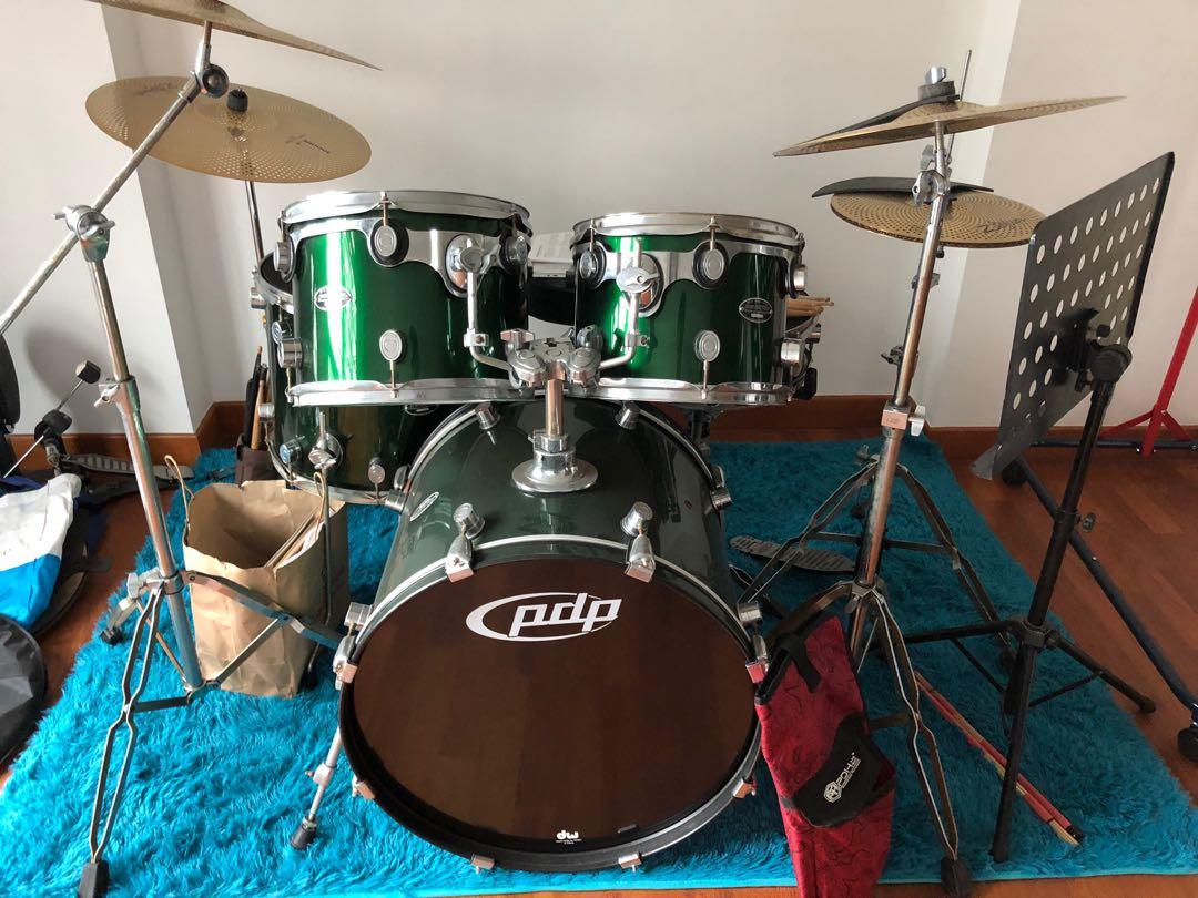 PDP drum set, Hobbies & Toys, Music & Media, Musical Instruments on ...