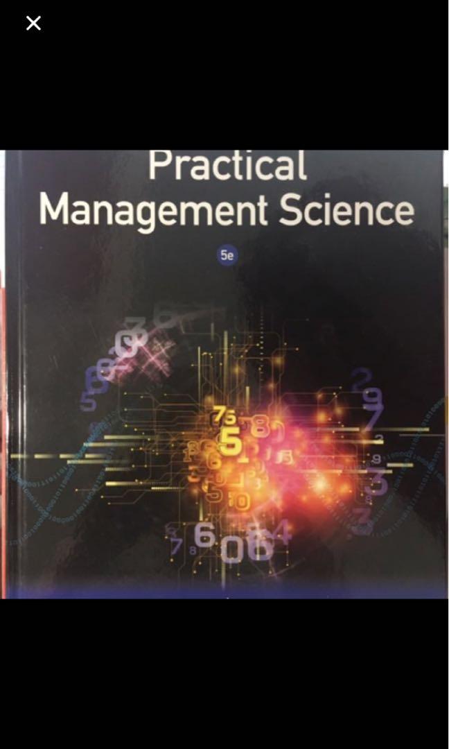 Practical Management Science, Hobbies & Toys, Books & Magazines ...