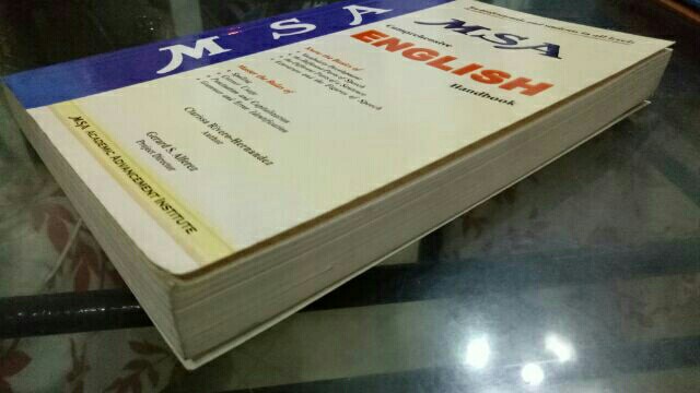 (Preloved) MSA English Handbook, Hobbies & Toys, Books & Magazines ...