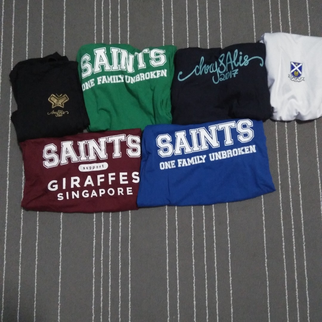 SAJC SCHOOL SHIRTS , Women's Fashion, Tops, Shirts on Carousell