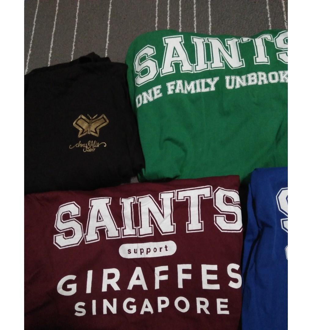 SAJC SCHOOL SHIRTS , Women's Fashion, Tops, Shirts on Carousell