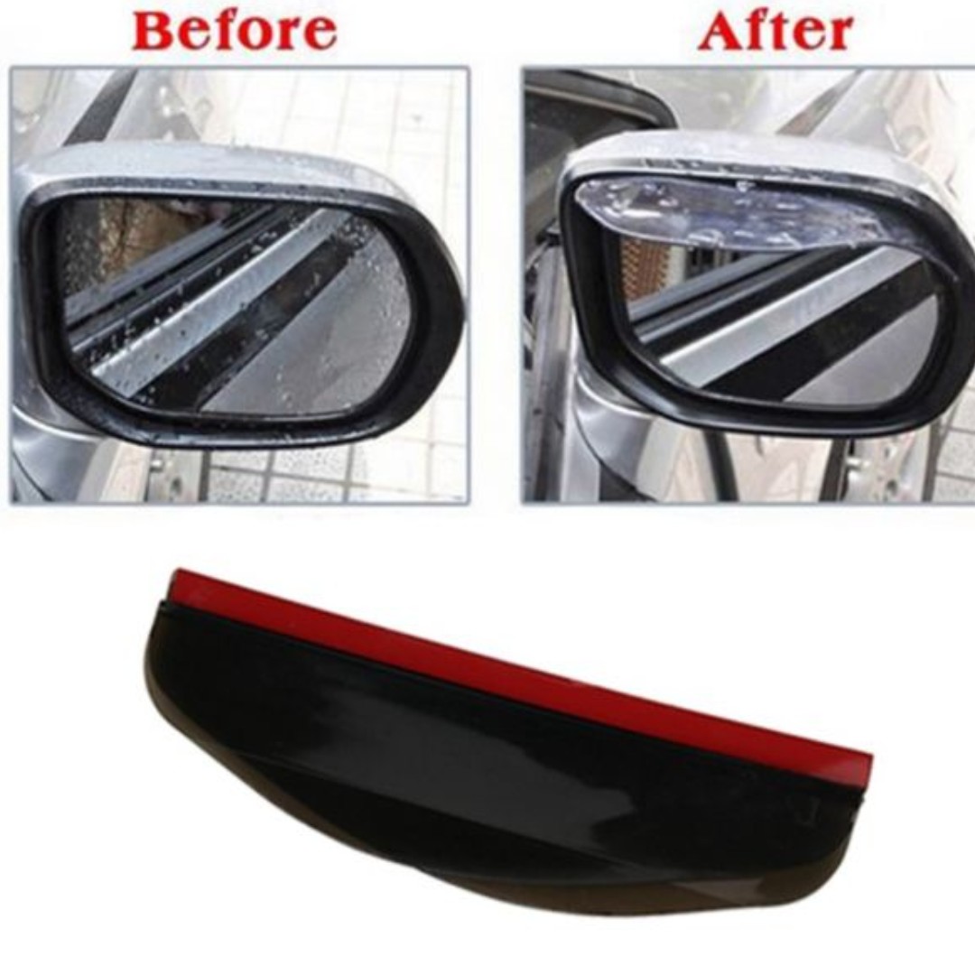 Side mirror rain shield, Car Accessories, Accessories on Carousell