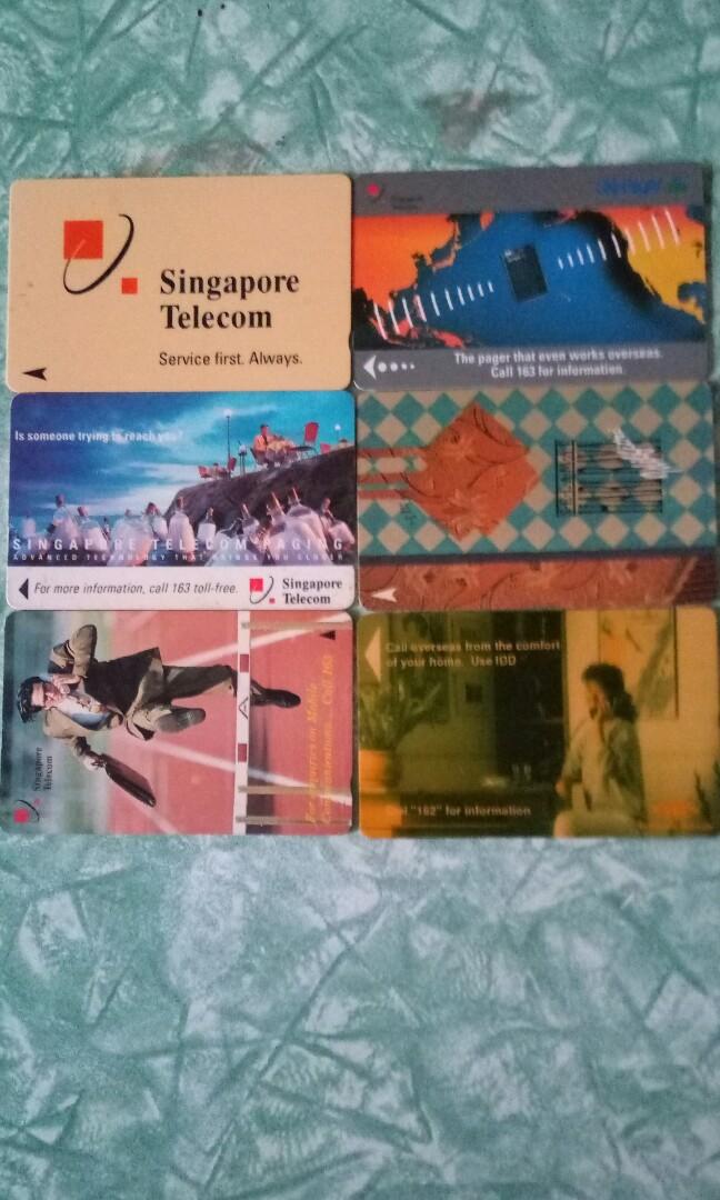 Singapore public phone cards, Hobbies & Toys, Memorabilia ...