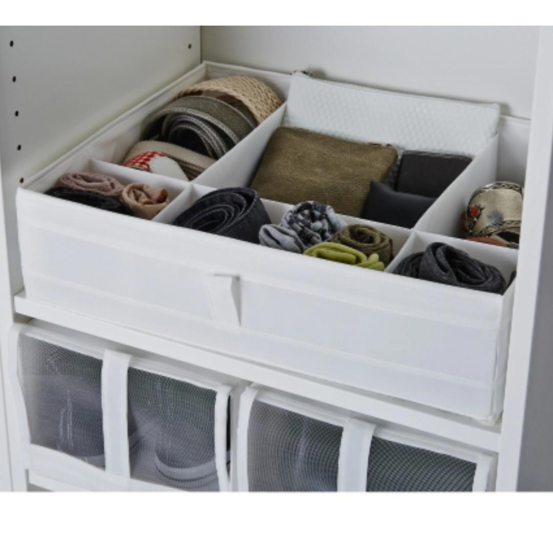 SKUBB Box with compartments, Furniture & Home Living, Home Improvement ...