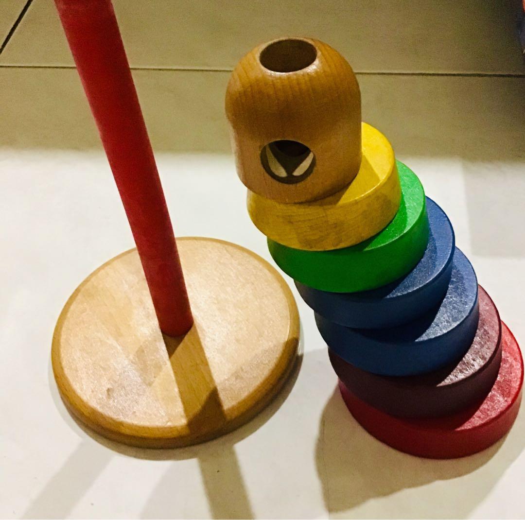 Stacking Rings, Hobbies & Toys, Toys & Games on Carousell