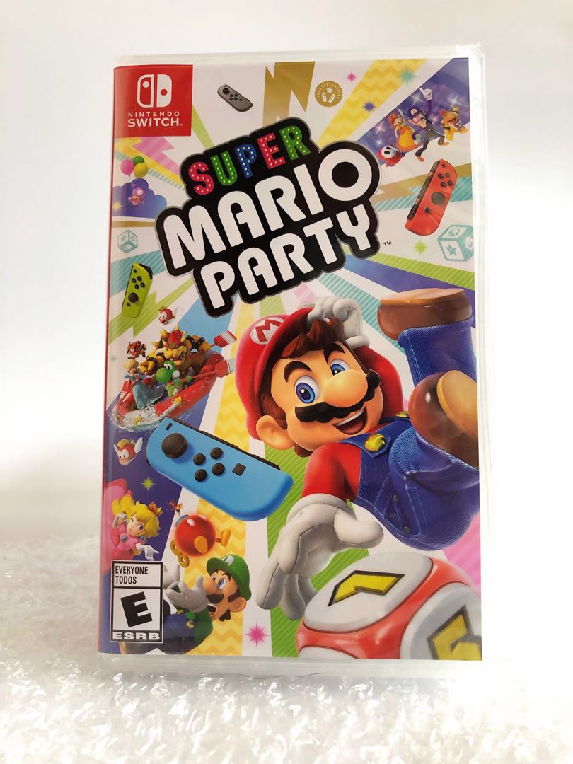 Super Mario Party (Nintendo Switch) ESRB, Video Gaming, Video Games ...