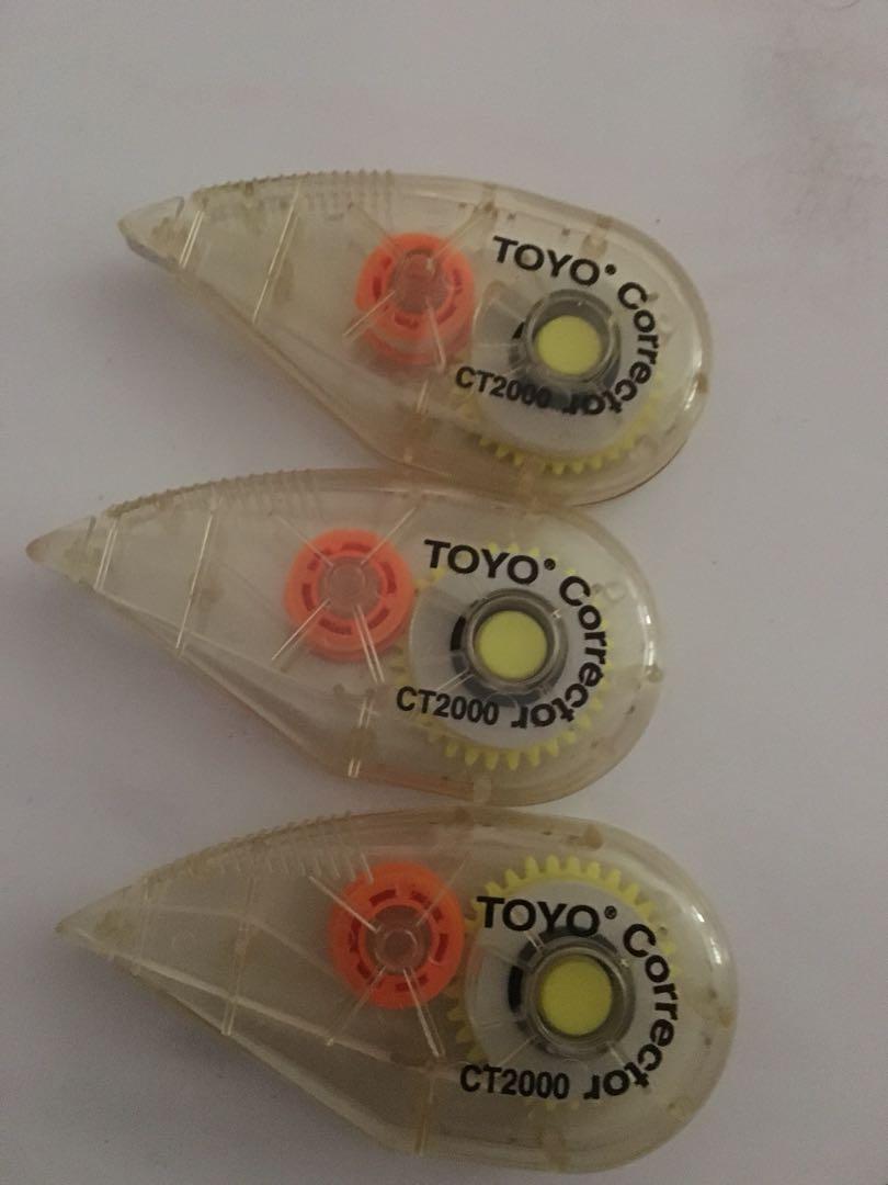 Toyo Correction Tape, Hobbies & Toys, Stationery & Craft, Other ...