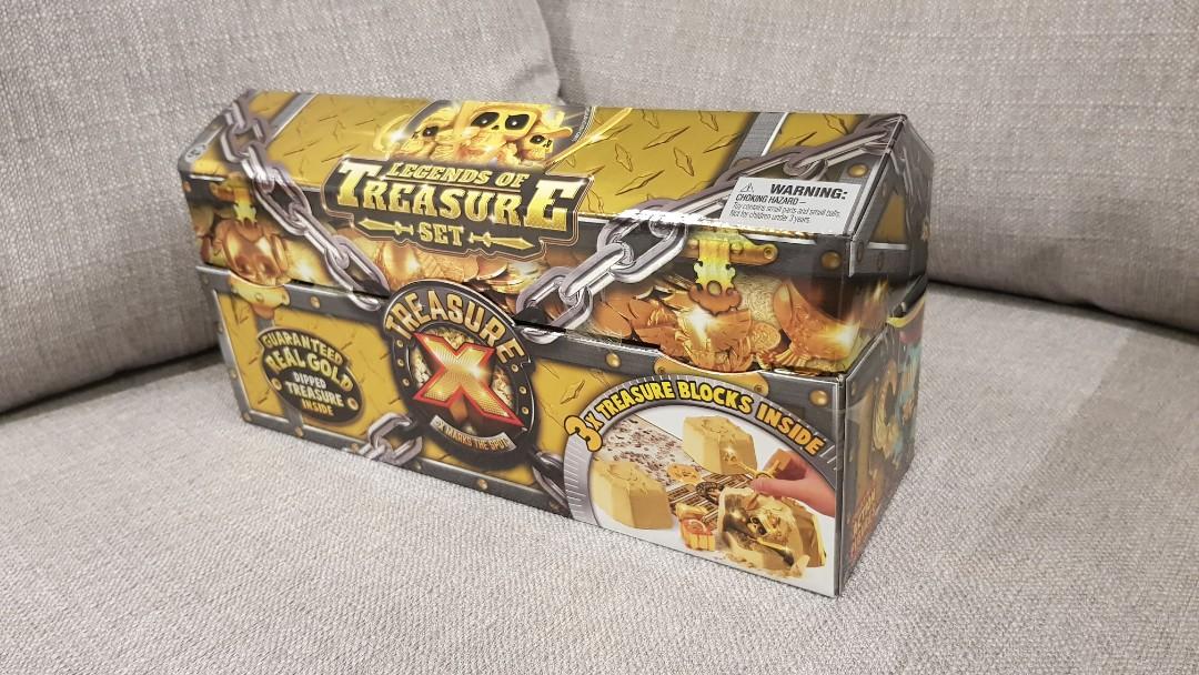 Real GOLD Treasure X - (Rare Version) Legends of Treasure Set, Hobbies ...