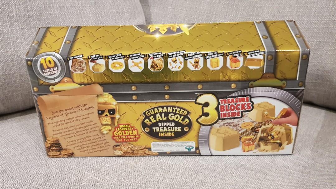 Real GOLD Treasure X - (Rare Version) Legends of Treasure Set, Hobbies ...