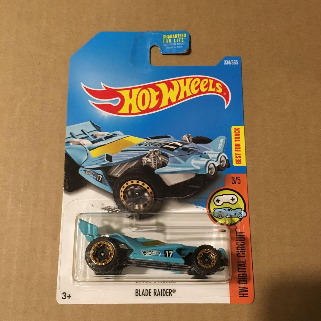 US Card Hot wheels Blade Raider Blue, Hobbies & Toys, Toys & Games on ...