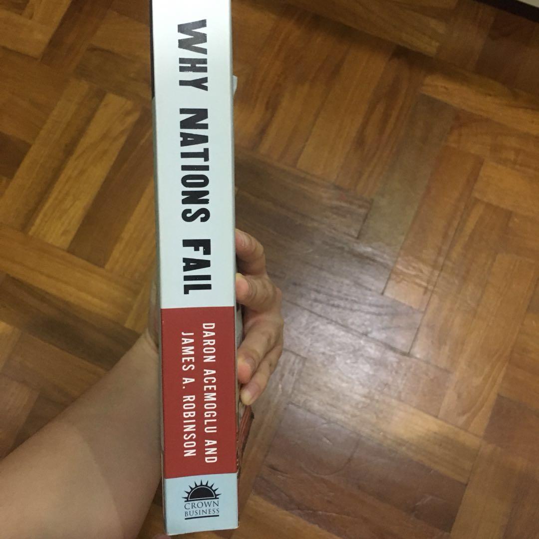 Why Nations Fail- Daron Acemoglu & James A Robinson, Hobbies & Toys ...