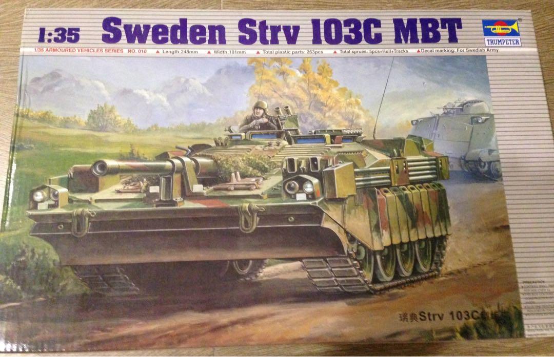 1/35 Sweden Strv 103C MBT, Hobbies & Toys, Toys & Games on Carousell
