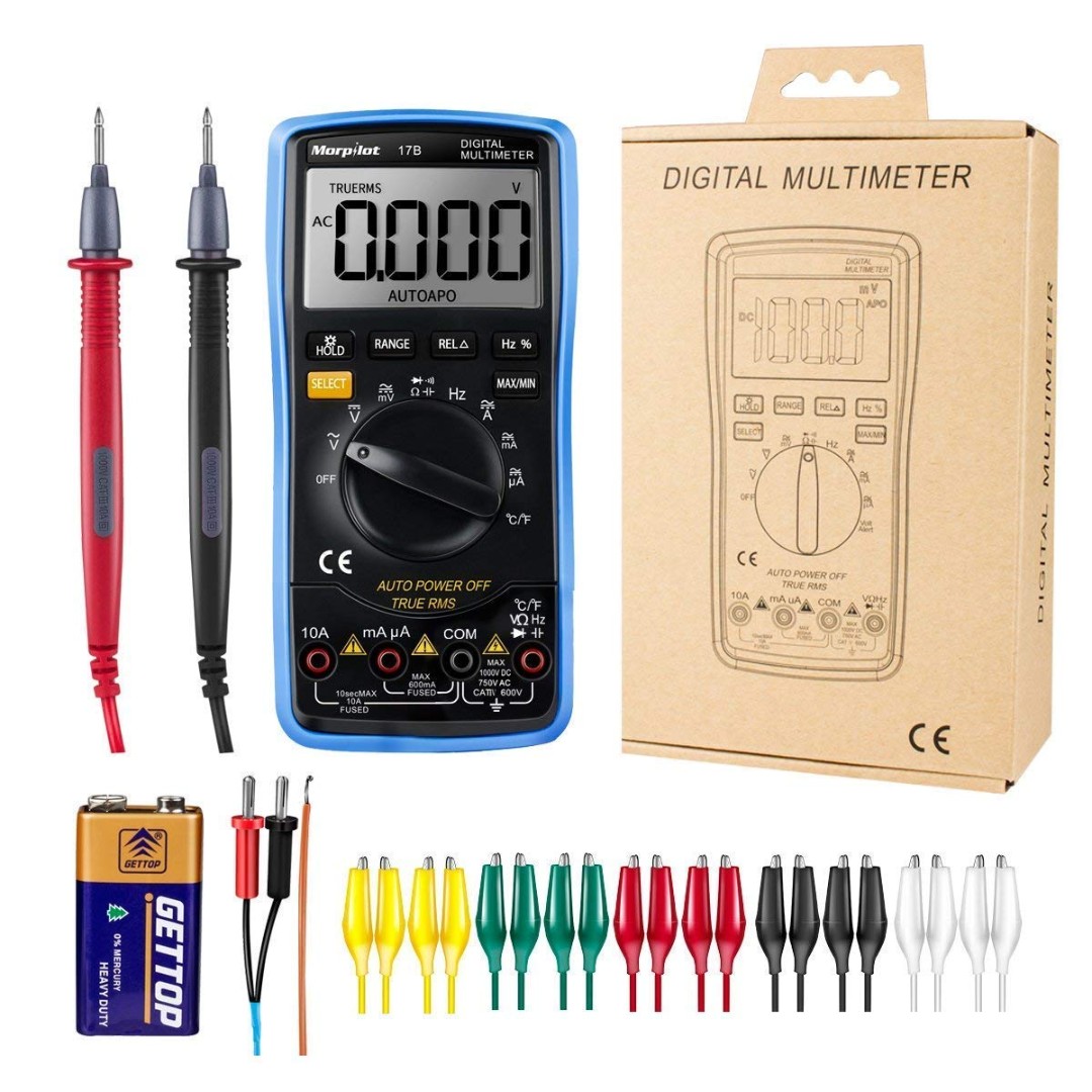(BNIB) MORPILOT 6000 Counts Digital Multimeter - 17B (Brand New Boxed ...