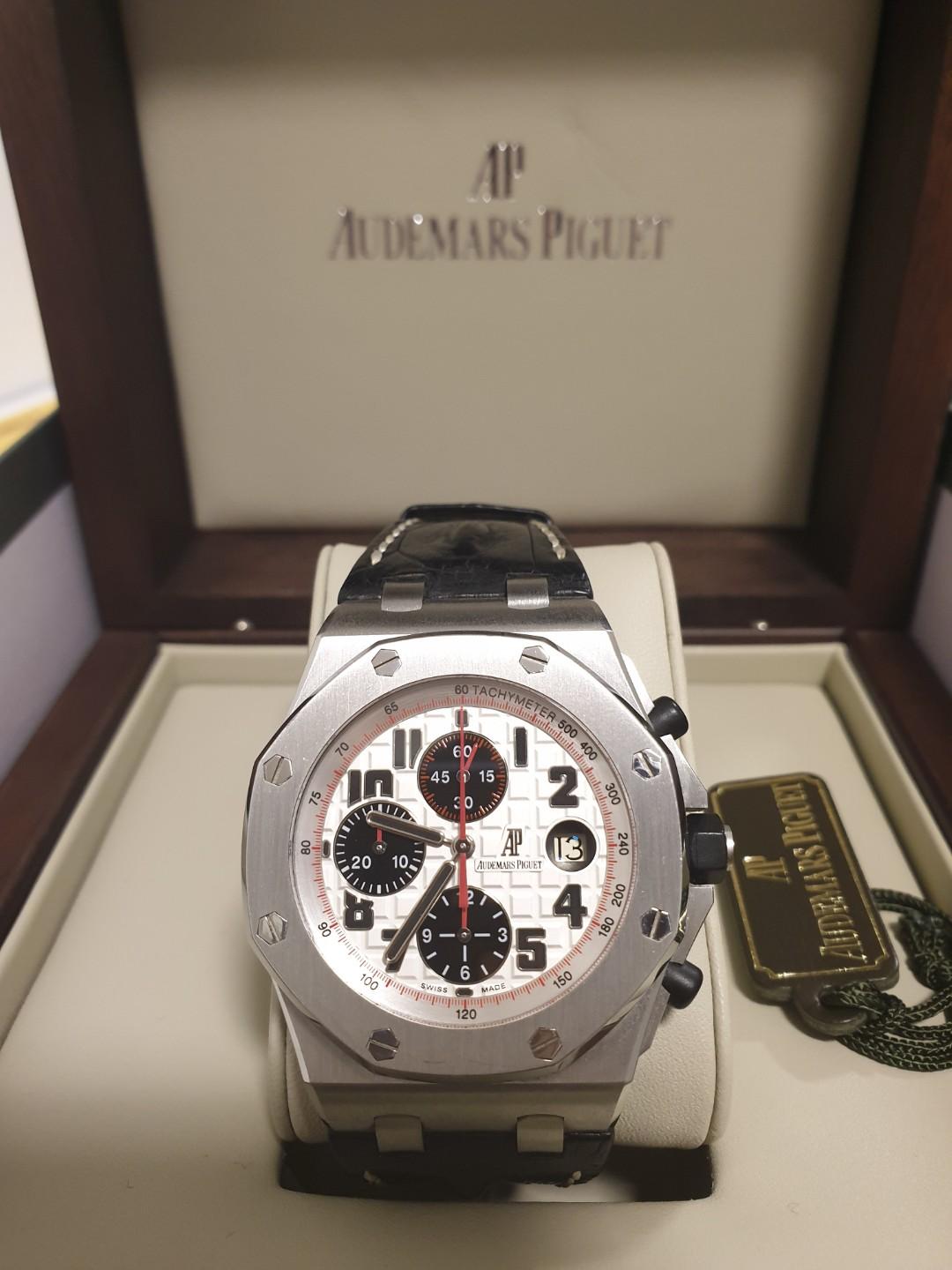 Ap panda offshore roo audemas piguet, Luxury, Watches on Carousell