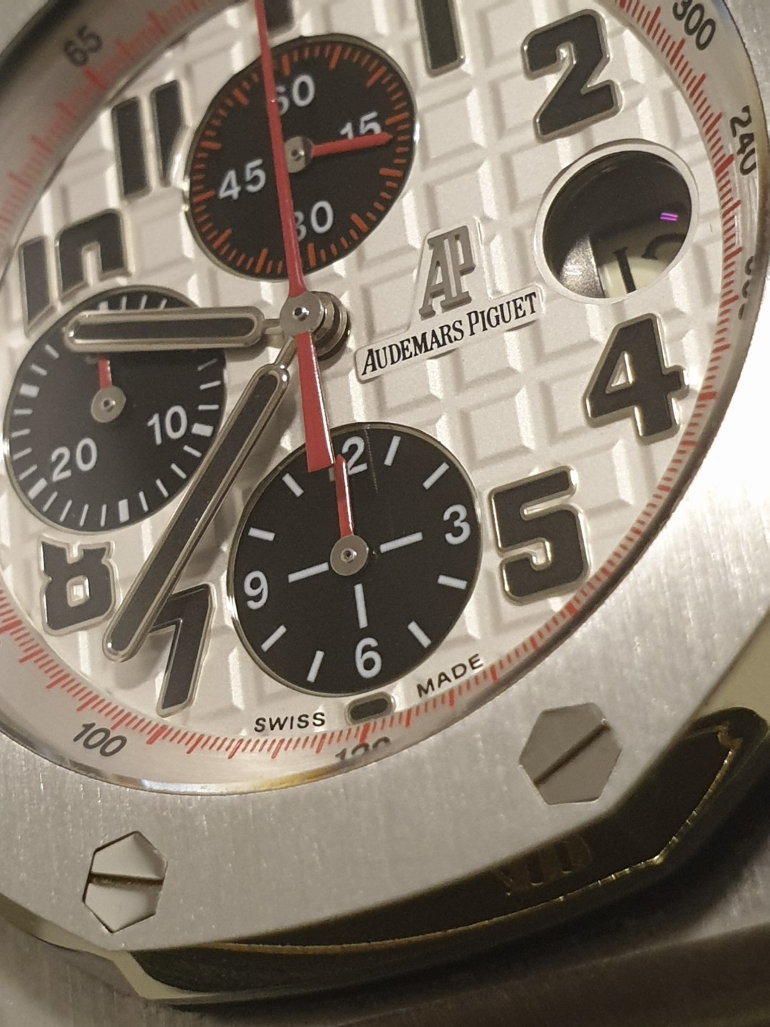 Ap panda offshore roo audemas piguet, Luxury, Watches on Carousell