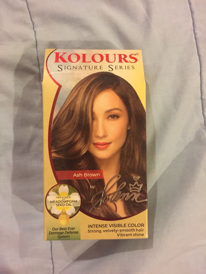 Ash Brown Hair Dye by Solenn, Beauty & Personal Care, Hair on Carousell