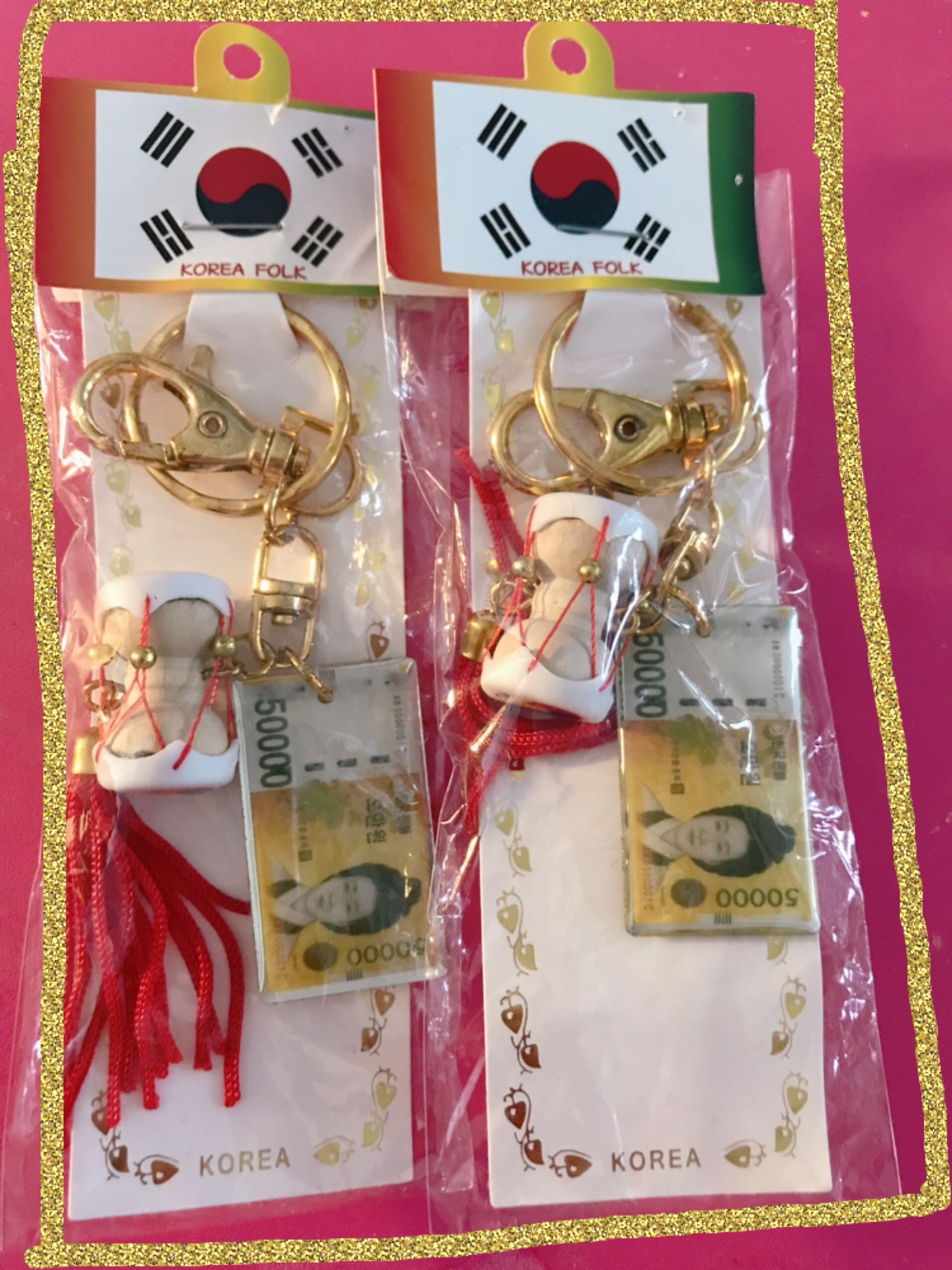 Authentic Korean Keychain, Hobbies & Toys, Stationery & Craft ...