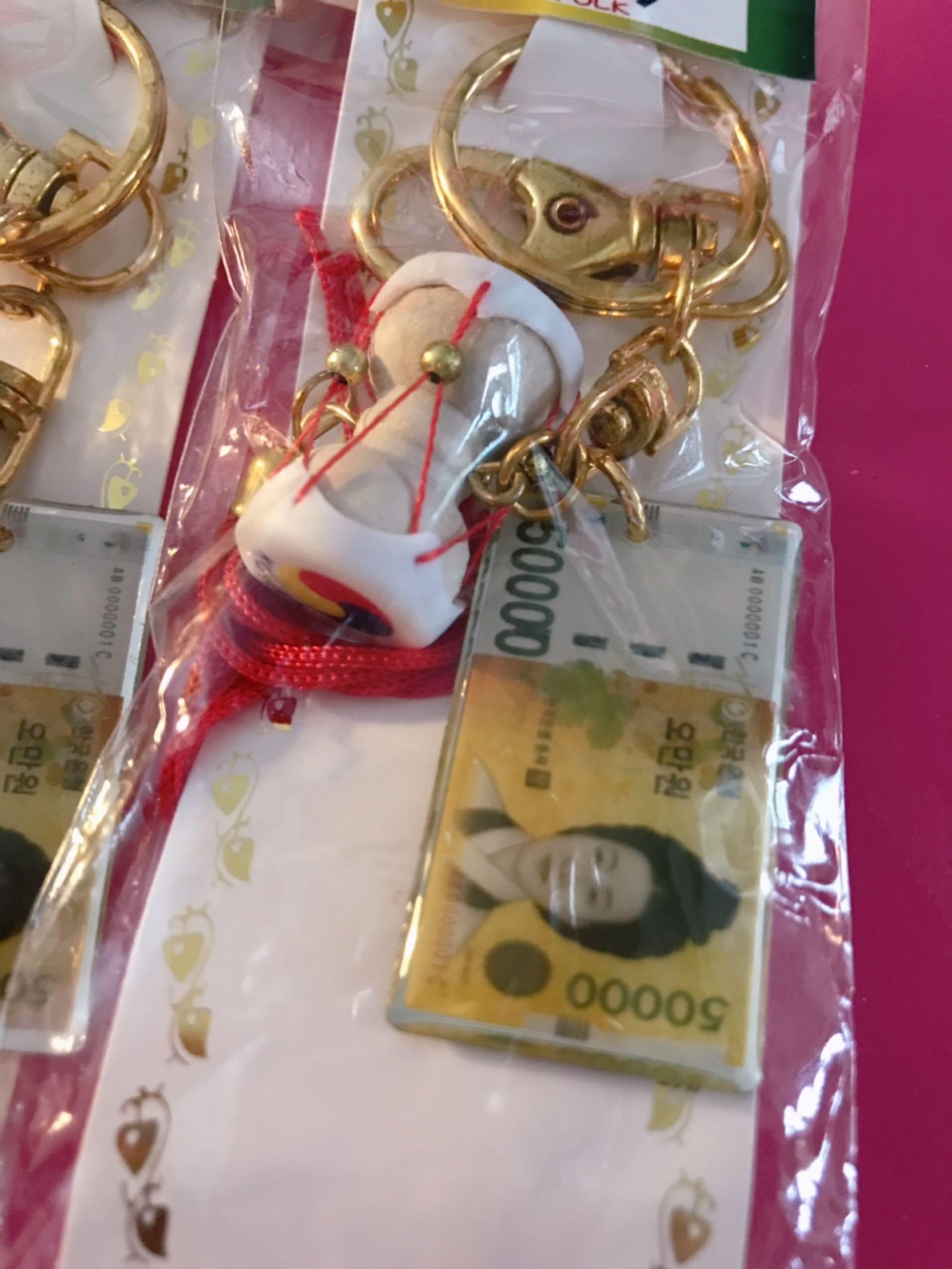 Authentic Korean Keychain, Hobbies & Toys, Stationery & Craft ...